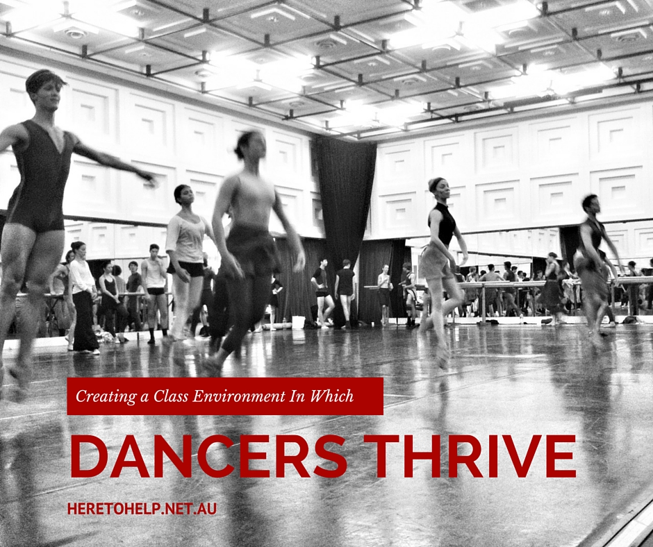 Creating a Class Environment In Which Dancers Thrive - StageMinded ...